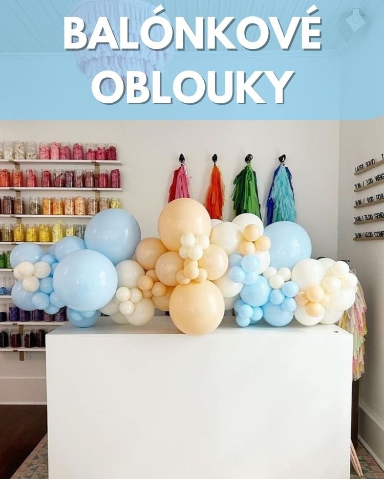 Balónkové oblouky - NEJ BALONKY